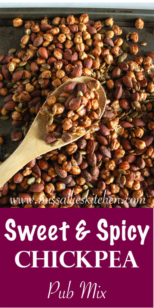 Sweet & Spicy Chickpea Pub Mix - Miss Allie's Kitchen