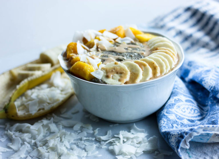 Stovetop Tropical Chia Pudding - Miss Allie's Kitchen