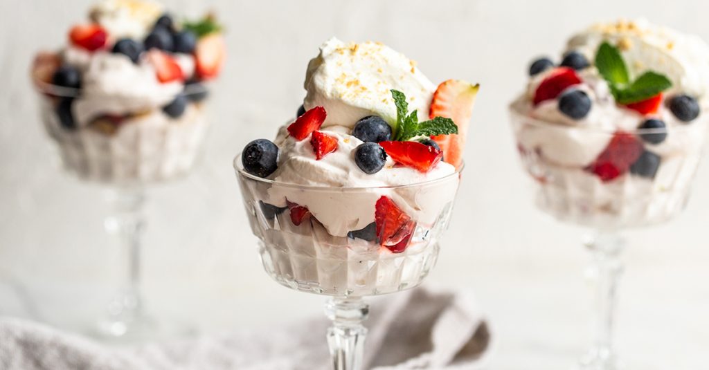 berry fool dessert - Miss Allie's Kitchen