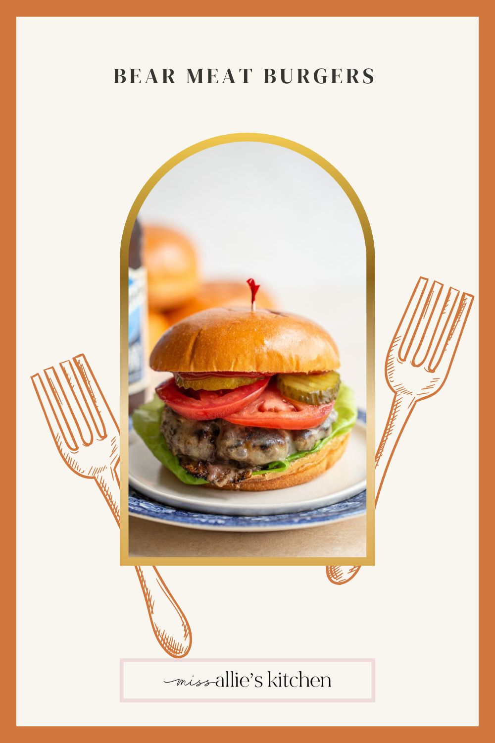 Bear Meat Burger | Juicy + Flavorful Bear Burger Recipe