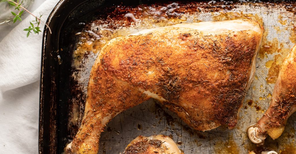 Roasted chicken legs 1200 - Miss Allie's Kitchen