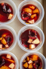 Sangria Wine Jello Shots - Miss Allie's Kitchen