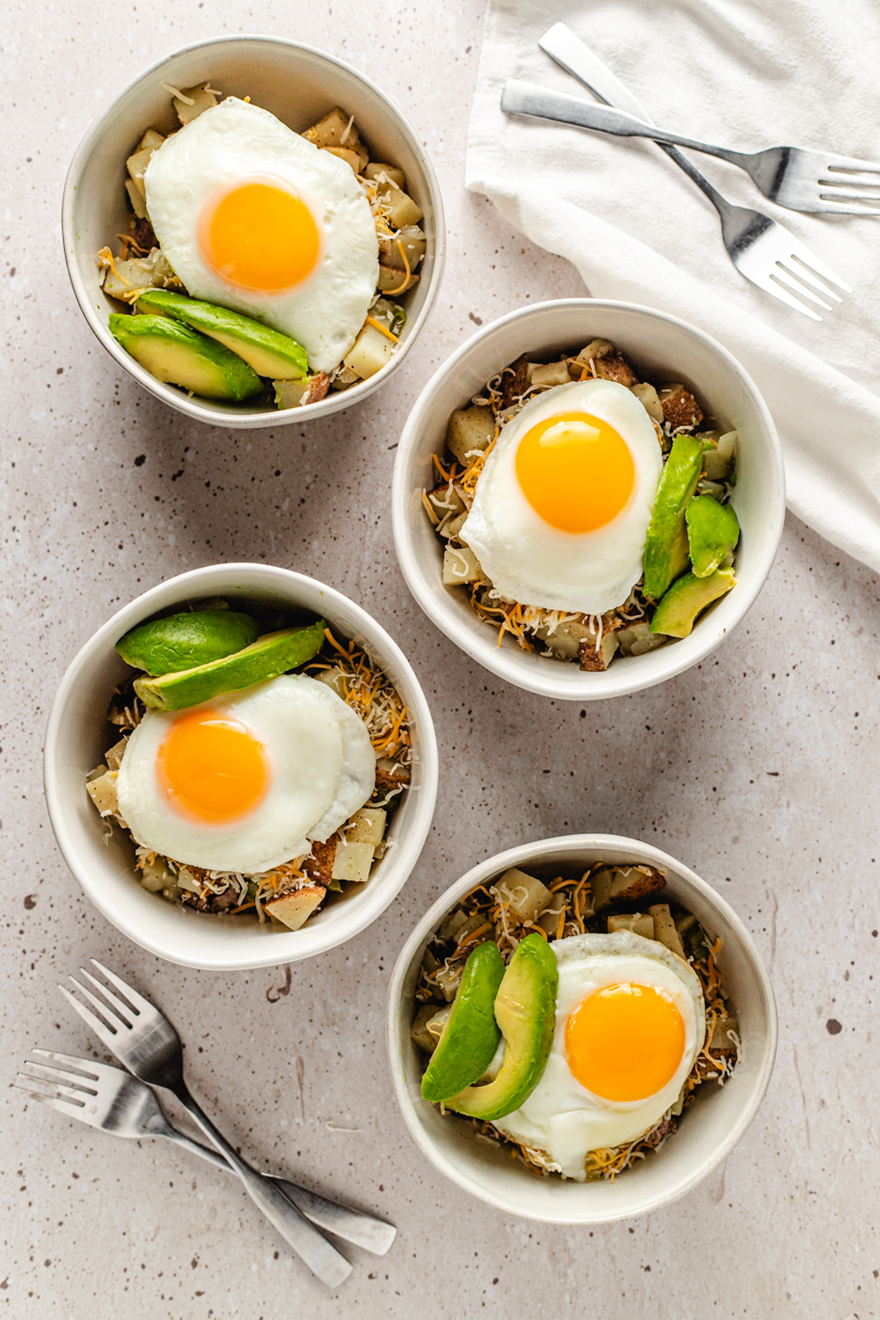 Venison Sausage Breakfast Bowl - Miss Allie's Kitchen