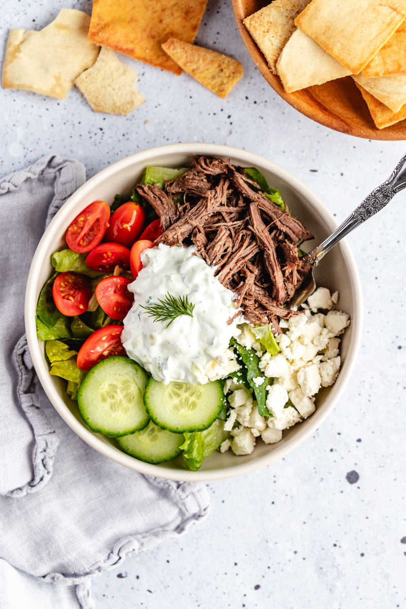 Greek-Inspired Venison Power Bowls - High Protein Venison Recipe