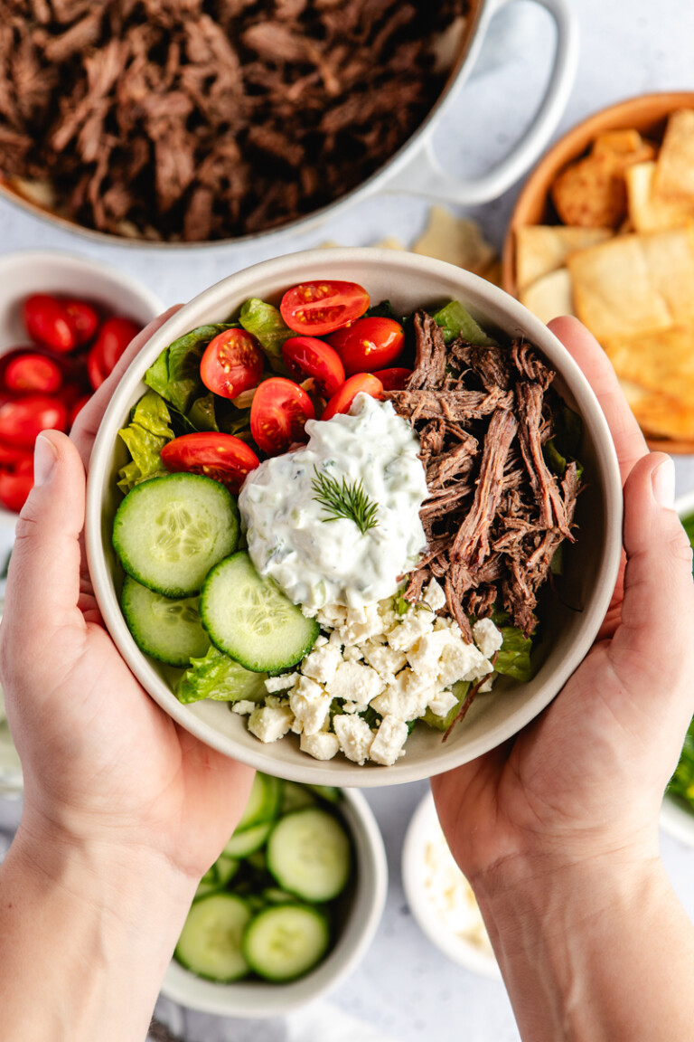 Greek-Inspired Venison Power Bowls - High Protein Venison Recipe